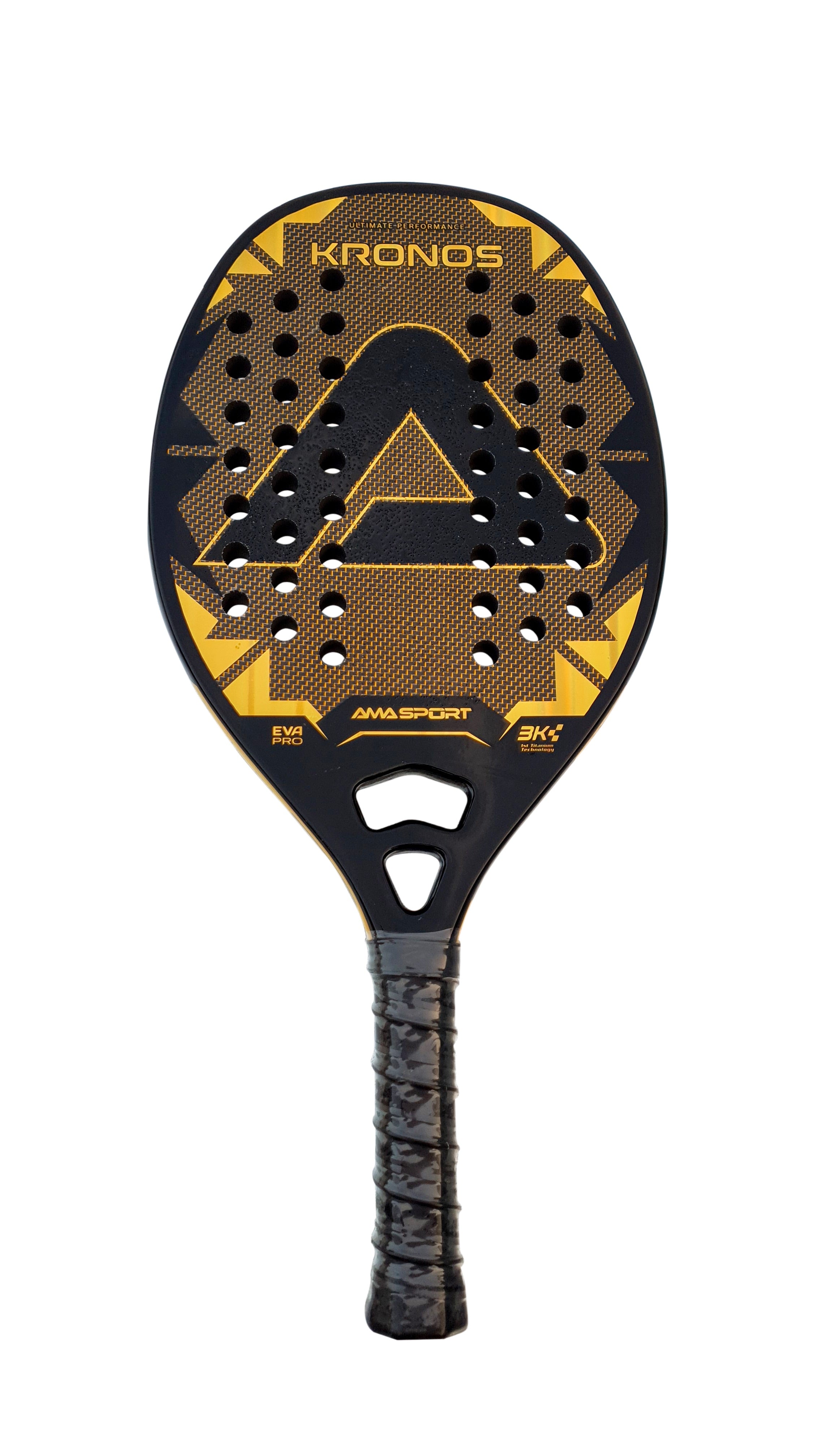 RAQUETE DE BEACH TENNIS AMA SPORT KRONOS GOLD EDITION TITANIUM – Beach ...