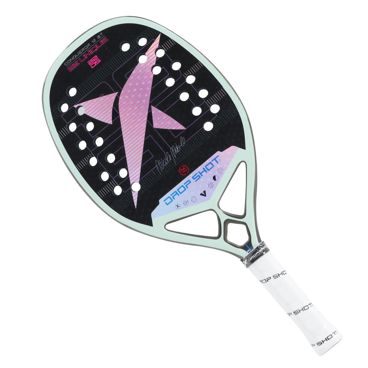 RAQUETE DE BEACH TENNIS DROP SHOT CONQUEROR 12.0 2024 – Beach Tennis ...